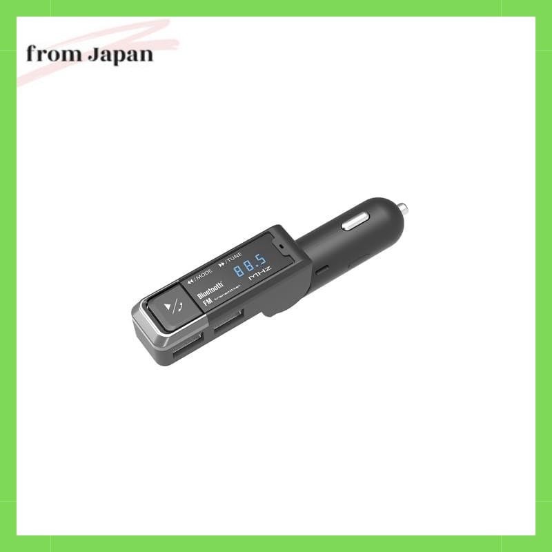 Kashimura Bluetooth FM Transmitter USB 2 Port 4.8A Slim Model: KD-254 | Shopee Việt Nam