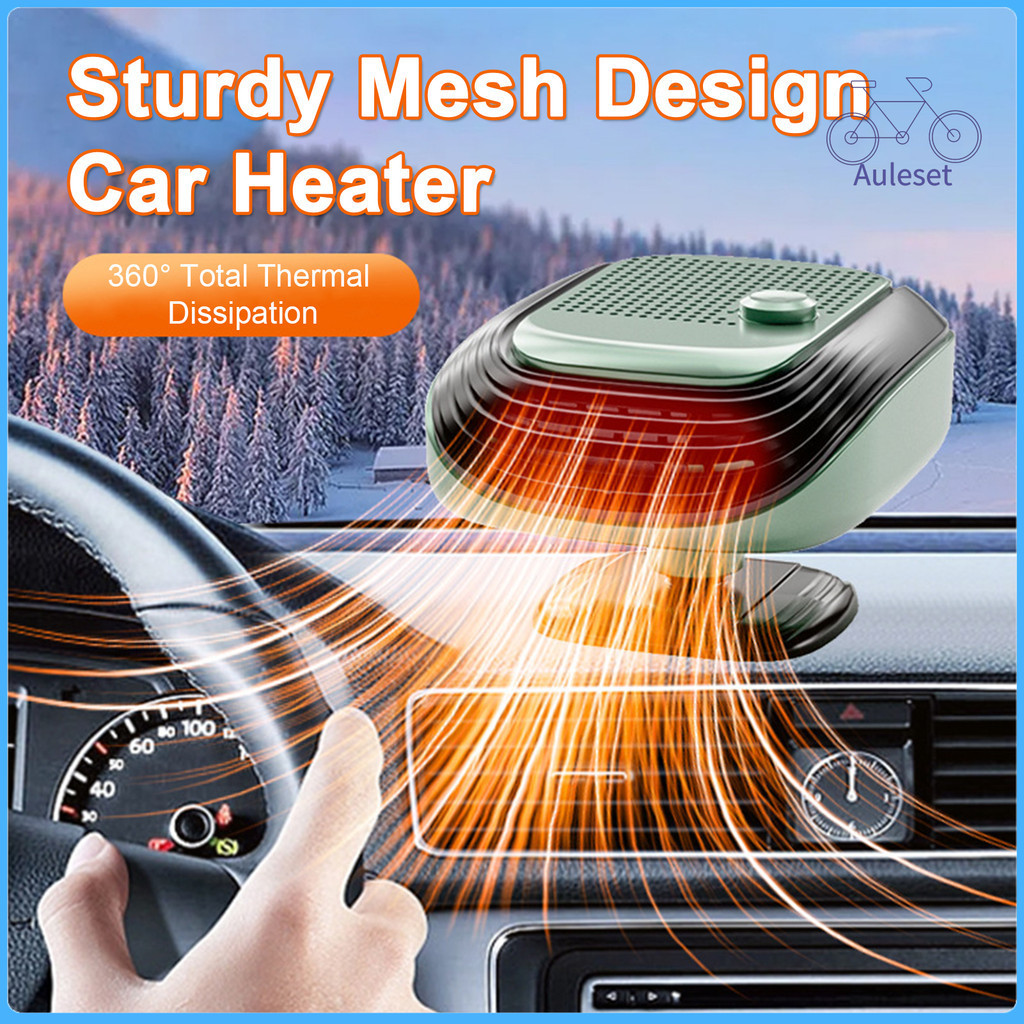 Máy sưởi ô tô Auleset 12V 120W Quạt sưởi điện sử dụng kép 360° Phụ kiện ...