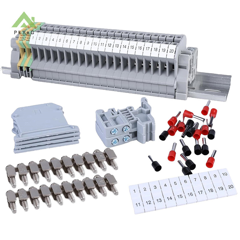 Pkyeg DIN Rail Terminal Blocks Th Terminal UK 2.5 Rail Terminal Blocks ...