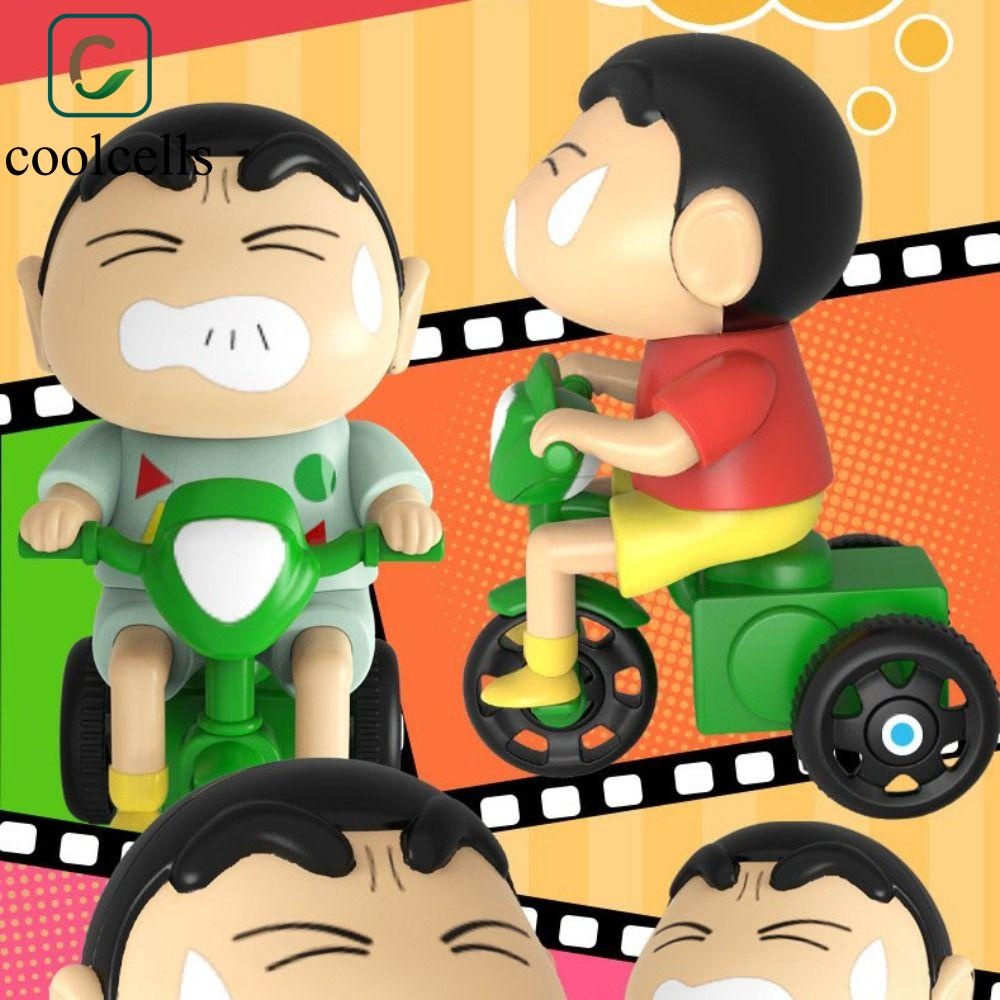 Coolcells Crayon Shin-Chan Dây Kéo Đi Xe Đạp Đồ Chơi Đỏ / Xanh / Vàng ...