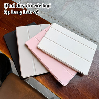 Ốp lưng máy tính bảng silicon màu trơn thời trang gấp ba cho iPad 11 10 ...