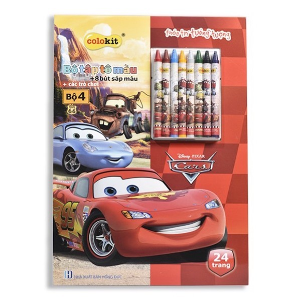 Bộ Tập Tô Màu Colokit Disney Cars CB-C022/CA | Shopee Việt Nam