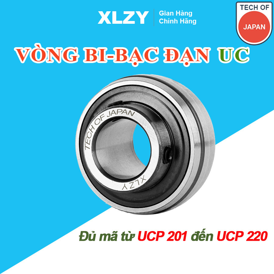 Vòng bi bạc đạn UC 201 UC 202 UC 203 UC 204 UC 205 UC 206 UC 207 UC 208 UC 209 UC 210 UC 211 ...