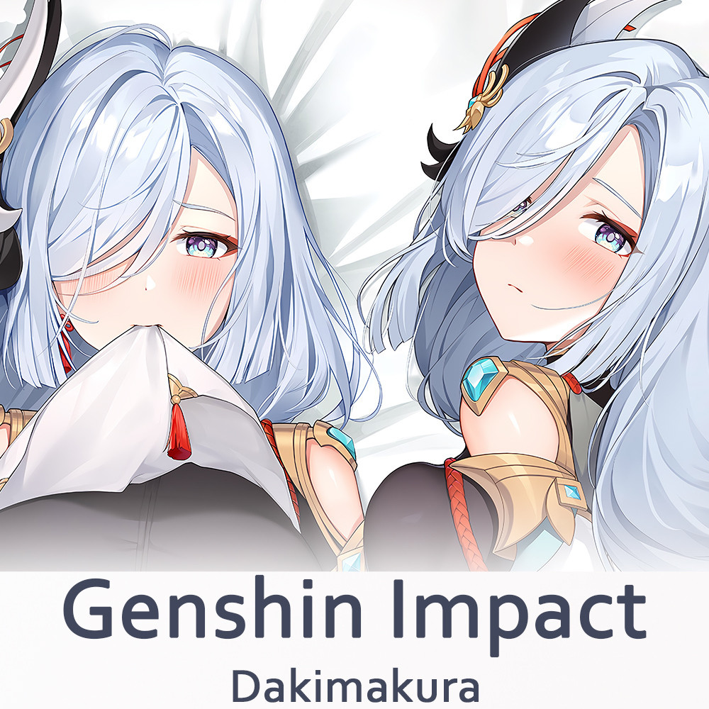 Genshin Impact Shen He Dakimakura 2WAY Hing Body Case Shenhe Anime Gối ...