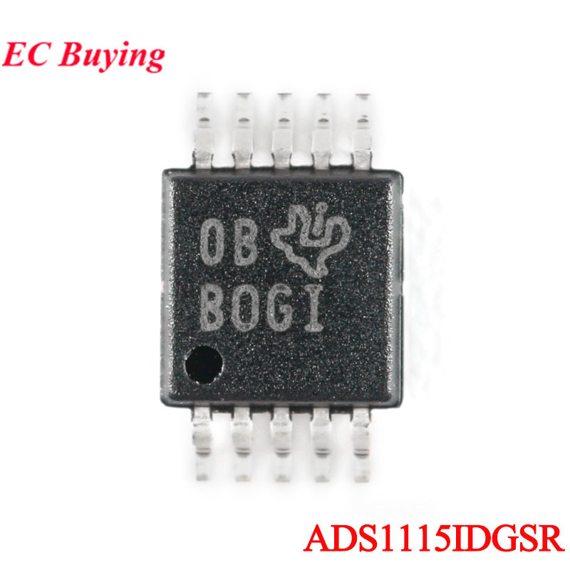 5 Cái / 1 Cái ADS1115 ADS1115IDGSR VSSOP-10 ADS1115IDGST 16-bit Bộ Chuyển Đổi Analog Sang Kỹ ...
