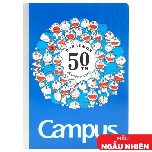 Vở Doraemon 50th Anniversary - 4 Ô Ly 80 Trang ĐL 100g/m2 - Campus NB ...