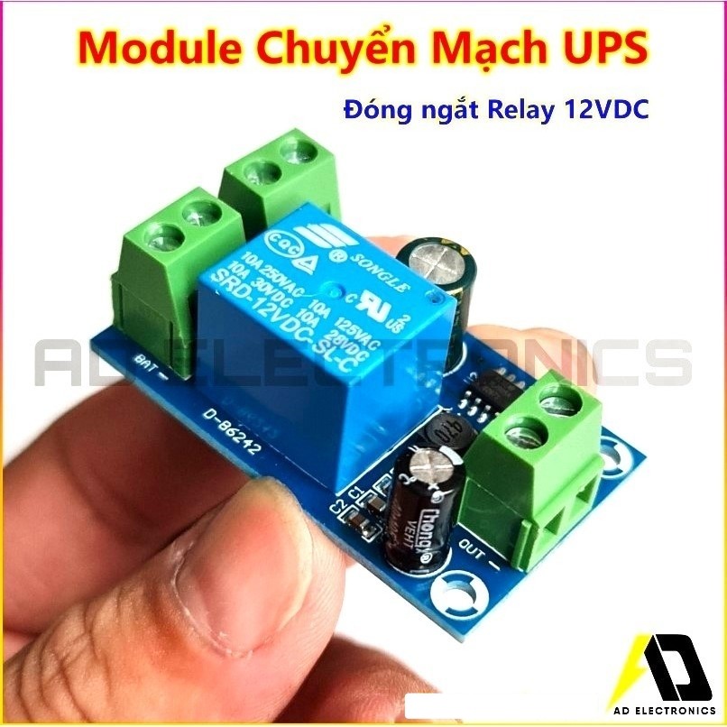 [YX-804] Module mạch chuyển nguồn tự động ups 5V/12V - 48VDC 10A chuyển ...