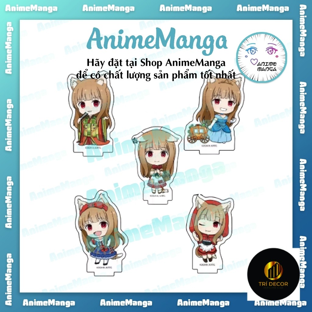 Mô Hình Nhân Vật Anime Bộ Spice And Wolf Holo Karft Lawrence Nora ...