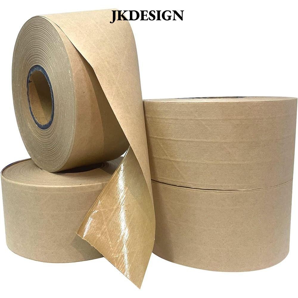Jkdesign 30-50M / cuộn Băng giấy Kraft gia cố, Nơi trú ẩn tranh ô tô Băng đóng gói kẹo dẻo chống ...