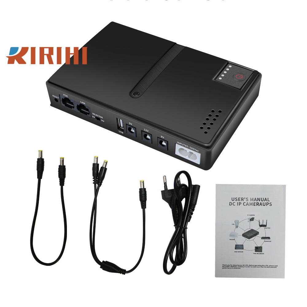 RIRIHI 1036p Router 5V 9V 12V Quang Mèo Giám Sát Dự Phòng Di Động Liên ...