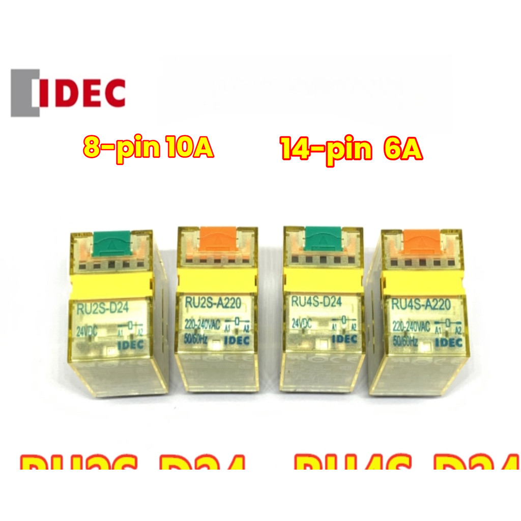 IDEC RU4S-A220 RU2S-C-A220 d24 A110 D12 RU45-C-D24 A24 CD hoàn toàn mới ...