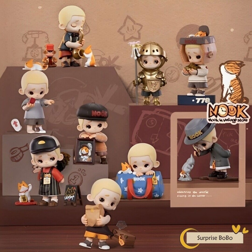 Blind Box Nook In Vintage Store Chính Hãng 52TOYS, Hộp Mù Mô Hình, Quà ...
