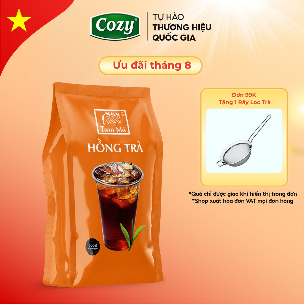 Hồng Trà Tam Mã, Trà Lá Chuyên Dụng Pha Trà Sữa, Vị Trà Đậm, Hương Thơm Nồng Gói 500g | Shopee ...