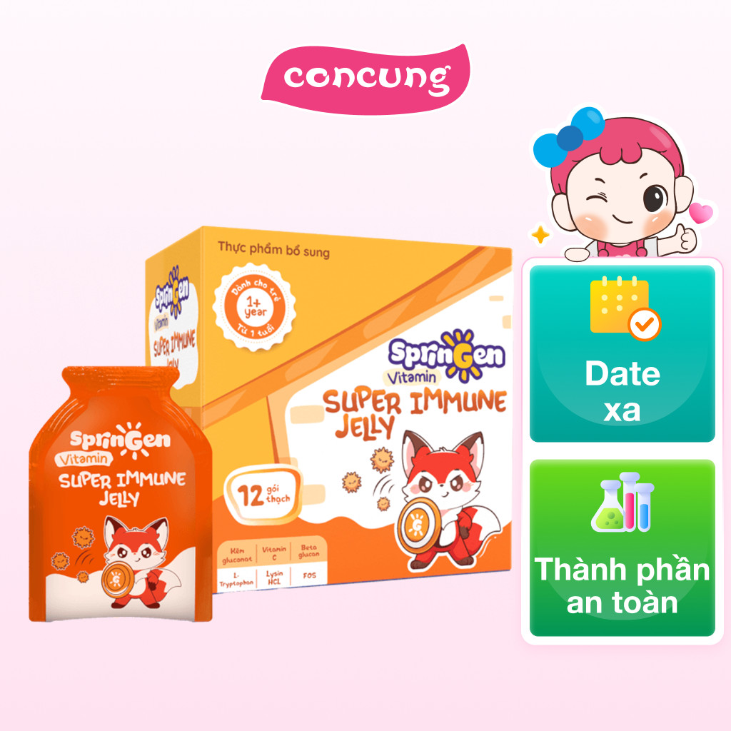 Thực Phẩm Bổ Sung Springen Vitamin Super Immune Jelly - concung | Shopee Việt Nam