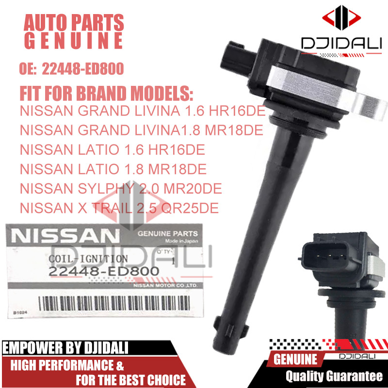 Cuộn Dây Đánh Lửa Cho Nissan 22448-ED800 Grand Livina, Latio 1.6 / 1.8 ...