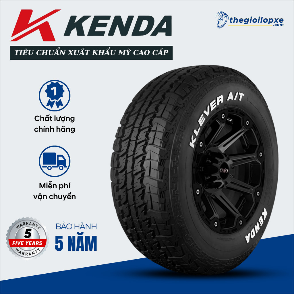 [AT] Lốp ô tô Kenda 255/65R17 110S KR28 | Lốp xuất khẩu Bắc Mỹ | Lắp xe ...