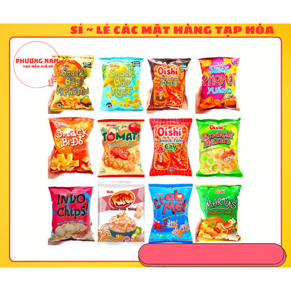 COMBO 10 GÓI BIM BIM OISHI 2k - BIMBIM 2k | Shopee Việt Nam