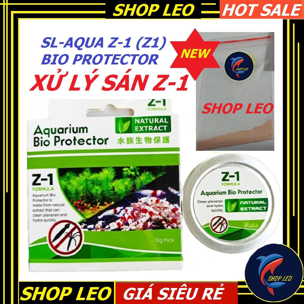Diệt Sán Z1-AQUARIUM BIO PROTECTOR Z1 - xử lý Sán Trắng, thủy tức hồ cá ...