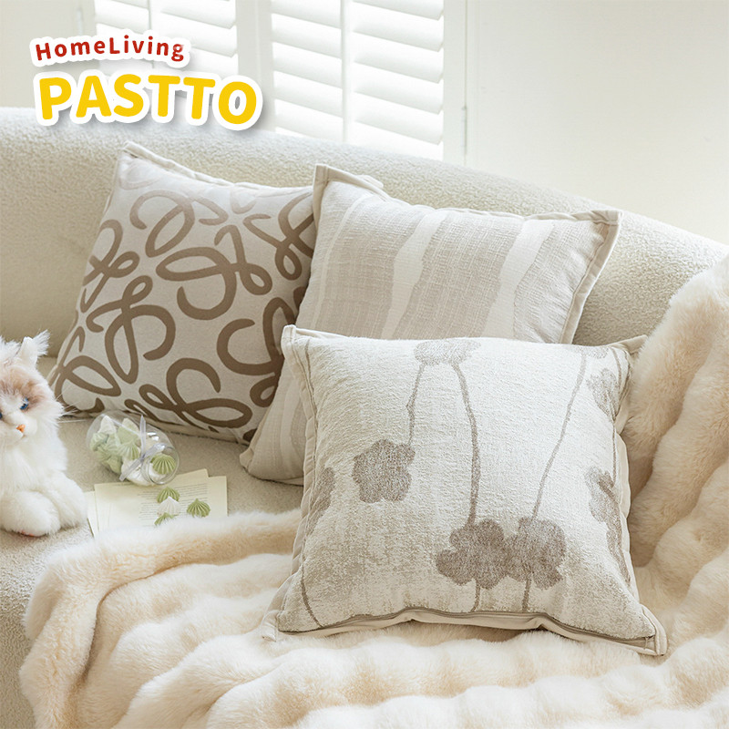 Gối Tựa Lưng Sofa Decor Cao Cấp Màu Kaki - 45x45cm Vuông Bọc Gối Có Thể ...