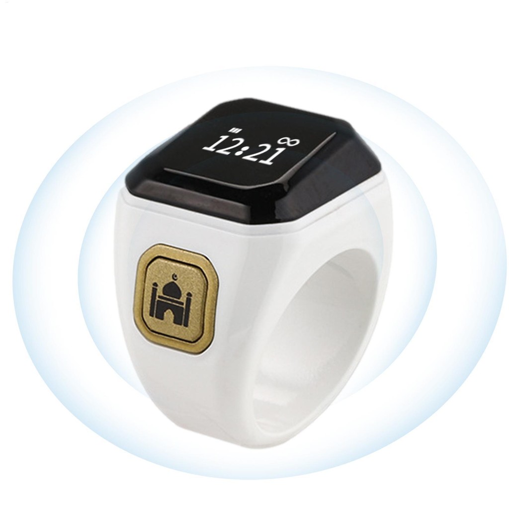 Digital Prayer Counter Electronic Smart Ring Counter Rechargeable Ring ...