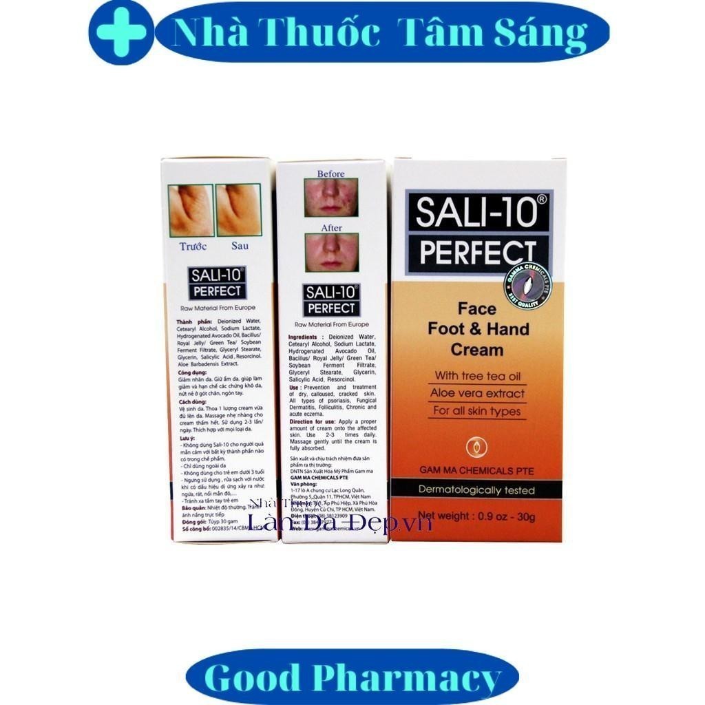 SALI-10 PERFECT 30G - Kem ngừa khô da, nứt gót chân x z | Shopee Việt Nam