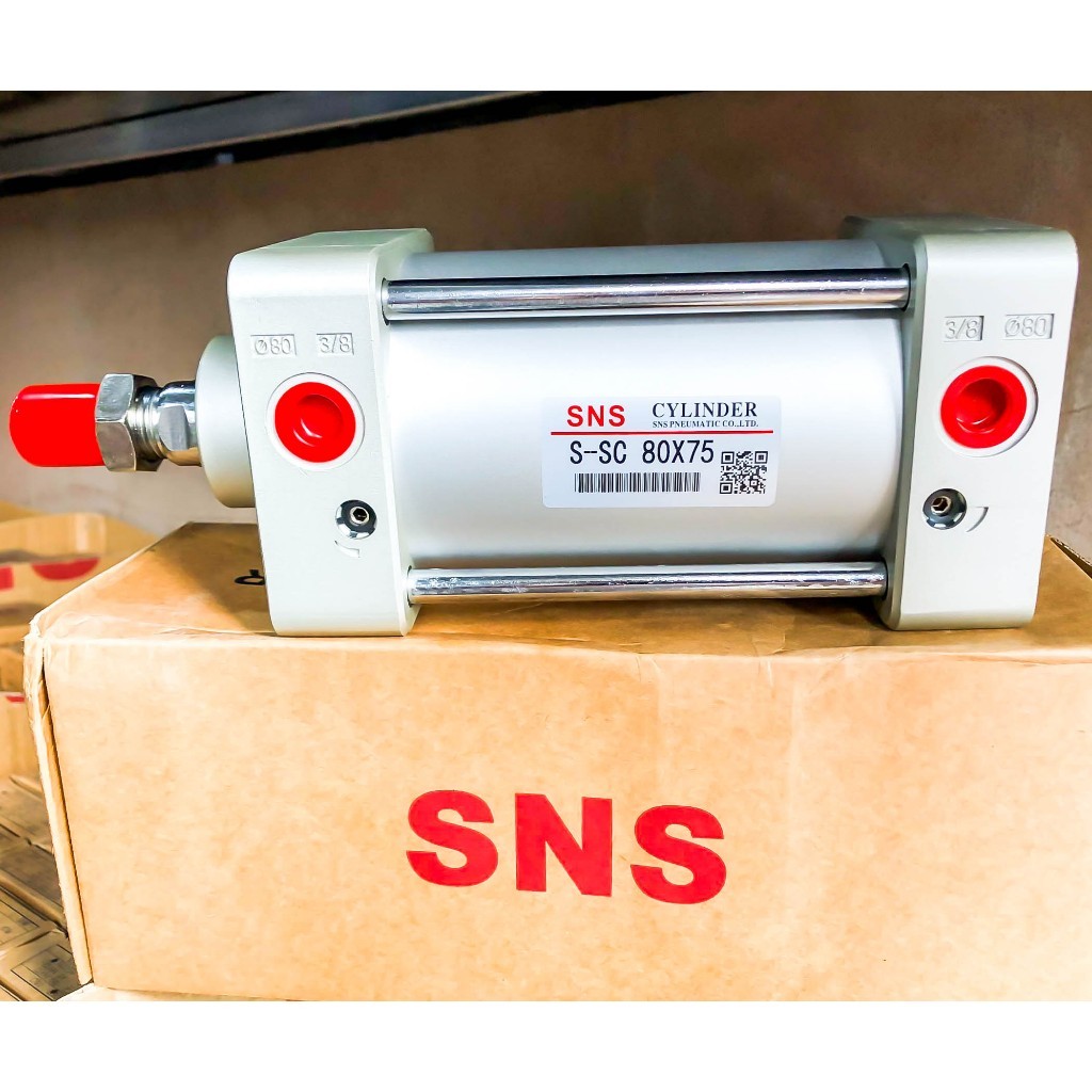 Xi lanh khí nén đế vuông SNS SC80 - Xi lanh khí nén SNS SC 80 ( chính hãng SNS ) | Shopee Việt Nam