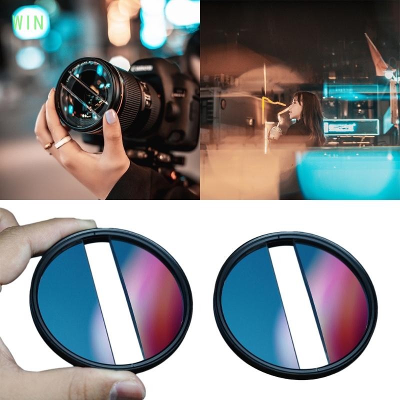 WIN Centerfield Split Diopter Filter Camera Lens Bộ lọc hiệu ứng đặc ...