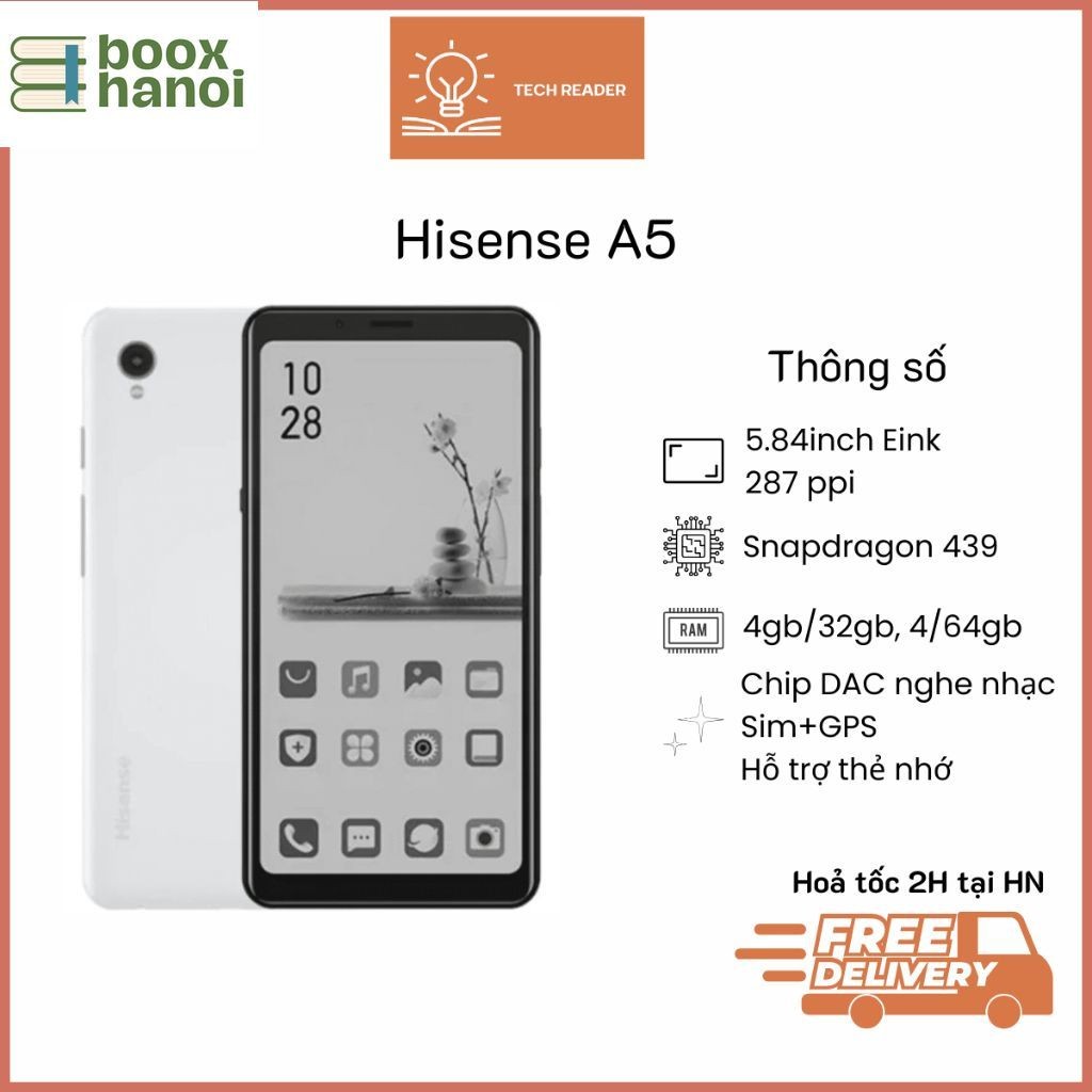 Máy đọc sách Hisense A5 Hisense A5C eink màu Điện thoại Hisense A5 ...