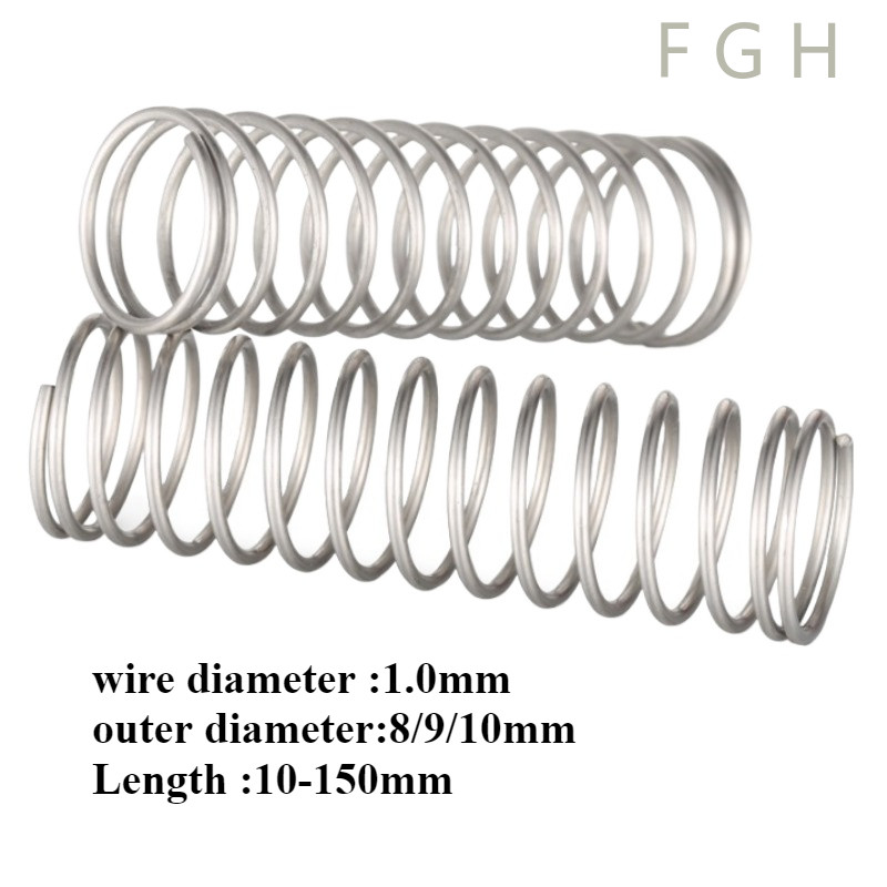 [Fghyt-1] Lò xo nén inox 304 (đường kính dây 1.0mm, đường kính ngoài8 ...