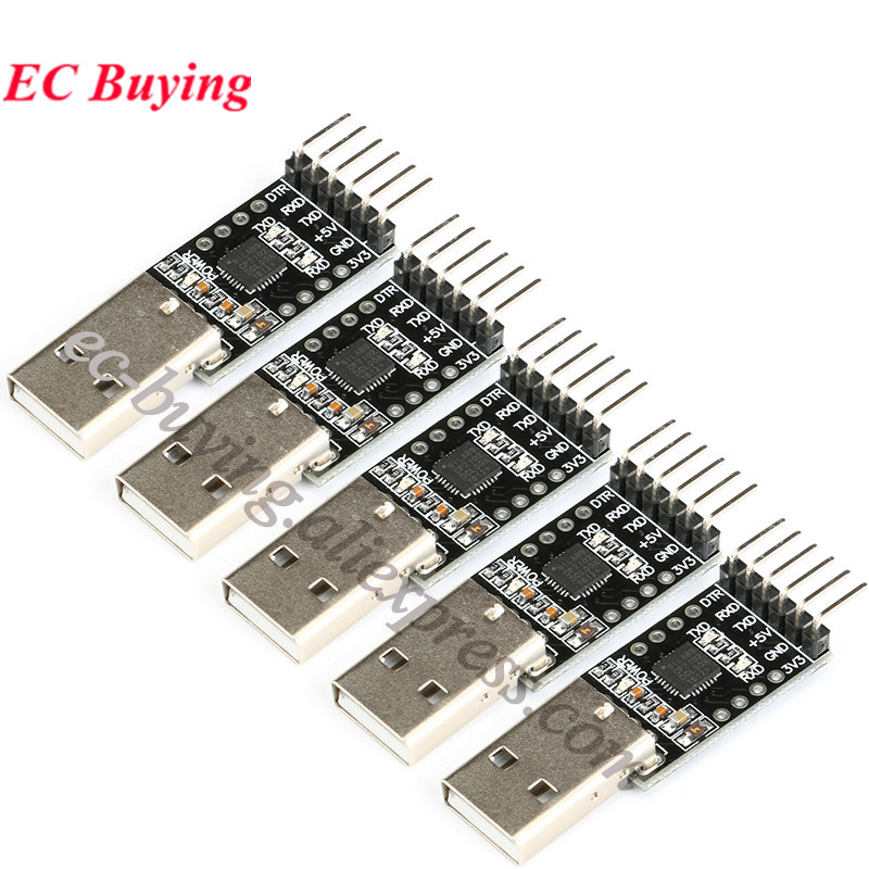 5 Cái / 1 CP2102 USB 2.0 Sang TTL UART Module 6Pin Serial Converter STC Pro mini Thay Thế FT232 ...