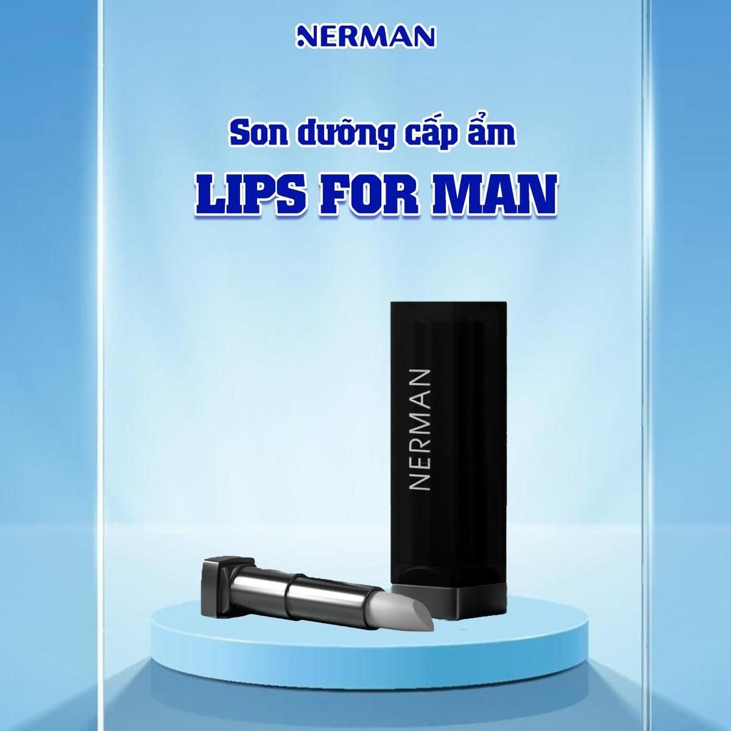 Son dưỡng cho nam Nerman dưỡng ẩm môi,giảm nứt nẻ,không bết dính,hỗ trợ ...