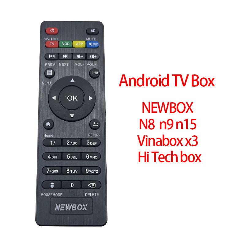 Remote Điều khiển đầu thu Android HD 4K tivi Box for NEWBOX N8 N9 N15 Vinabox X3 TV Box | Shopee ...