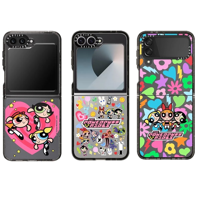 Ốp lưng cứng CASETiFY Powerpuff Girls Samsung Galaxy Z Flip 6 Flip 5 ...