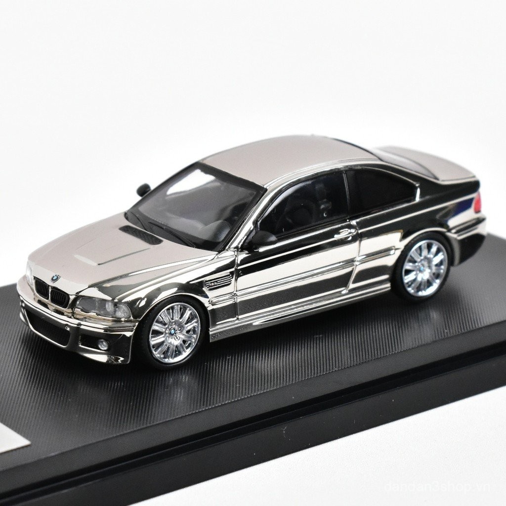 SH SW 1:64 BMW BMW E46 M3 Martini màu xám xe hợp kim Mô hình xe ...