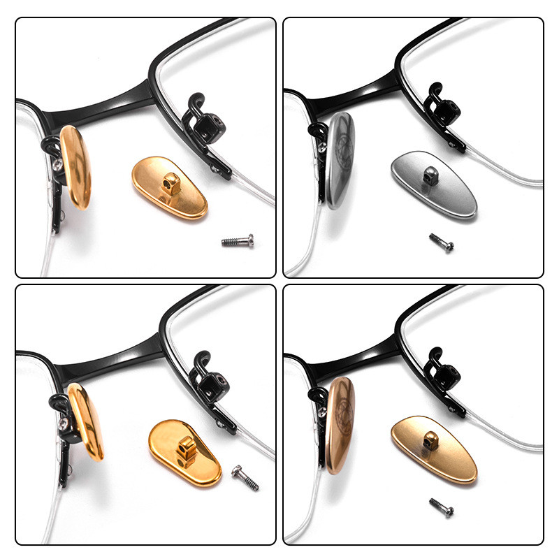 Pure Titanium Nose Pad Non-Slip Ultra-Light Nose Pads Nose Bridge ...