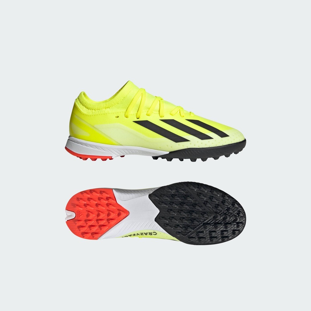 adidas Football X Crazyfast League Turf Boots Unisex Yellow IF0681 ...