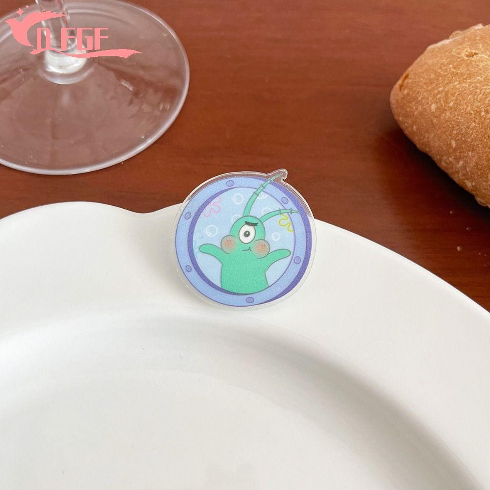 Spongebob SquarePants Pin, Acrylic Captain Eugene Patrick Star Trâm cài ...