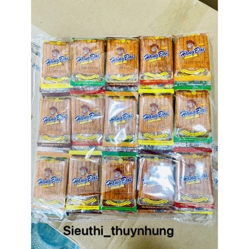 Combo 60 Gói Snack Sườn Dê Miếng Cay Hằng Đại, Snack Cay Cay Siêu Ngon ...