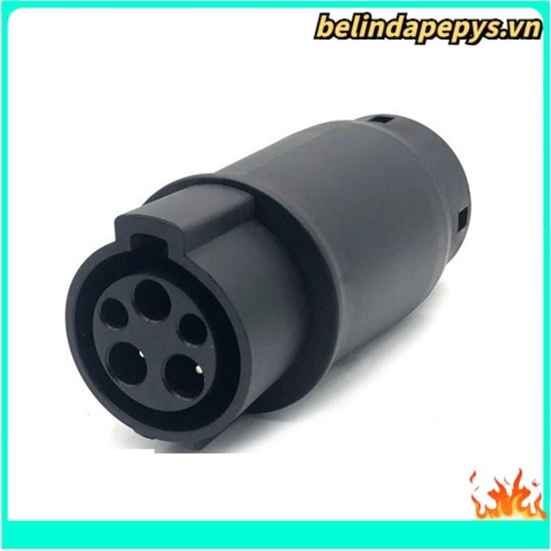 Bộ chuyển đổi EVSE EV 32A J1772 Type 1 sang Type 2 Plug EV Adapter, Đầu ...