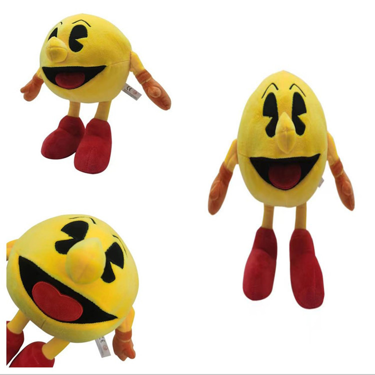 Pac-Man boxer đồ chơi sang trọng trò chơi phim hoạt hình Pacman nhồi ...