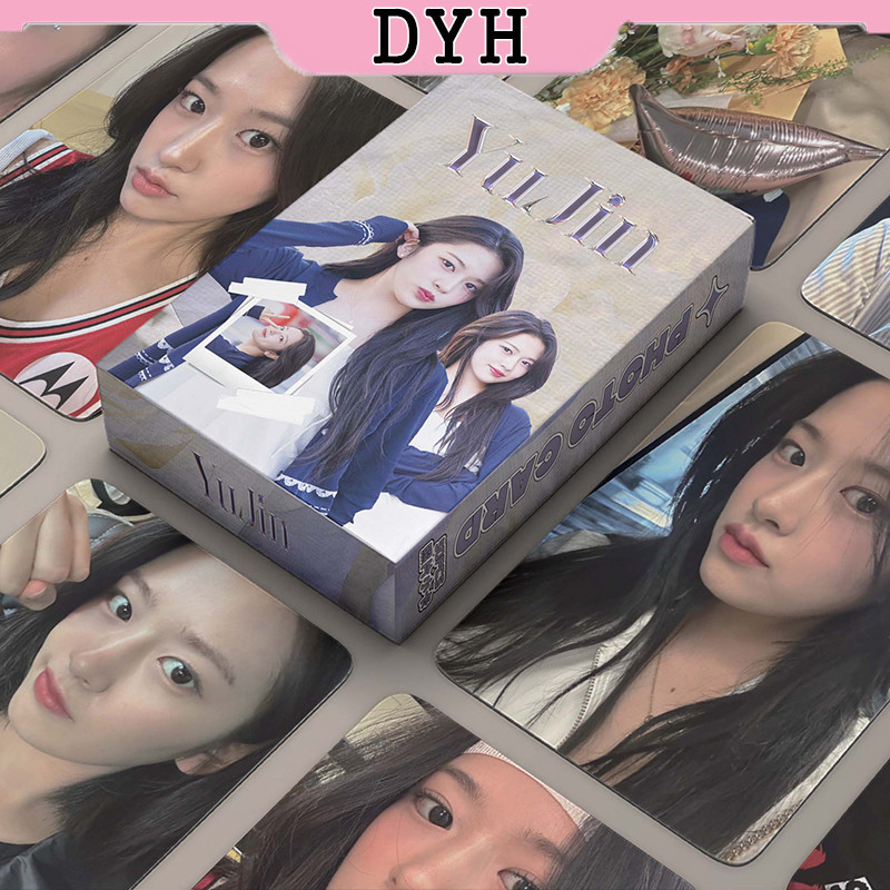 50 Cái / hộp IVE YuJin Laser Card Photocards Holographic LOMO Card KPOP Album | Shopee Việt Nam