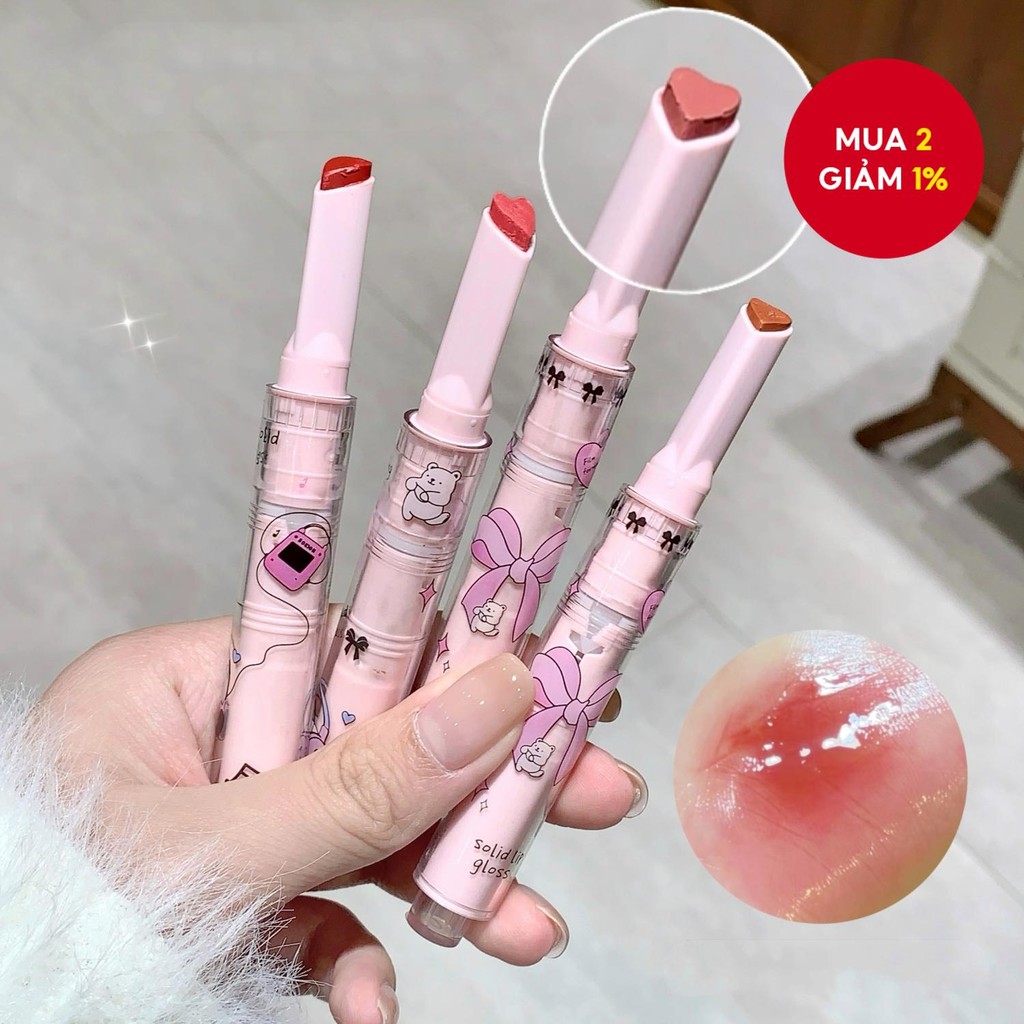 Son Bóng Dưỡng Ẩm Ve - Son Bóng Không Dính, Mang Lại Đôi Môi Căng mọng ...