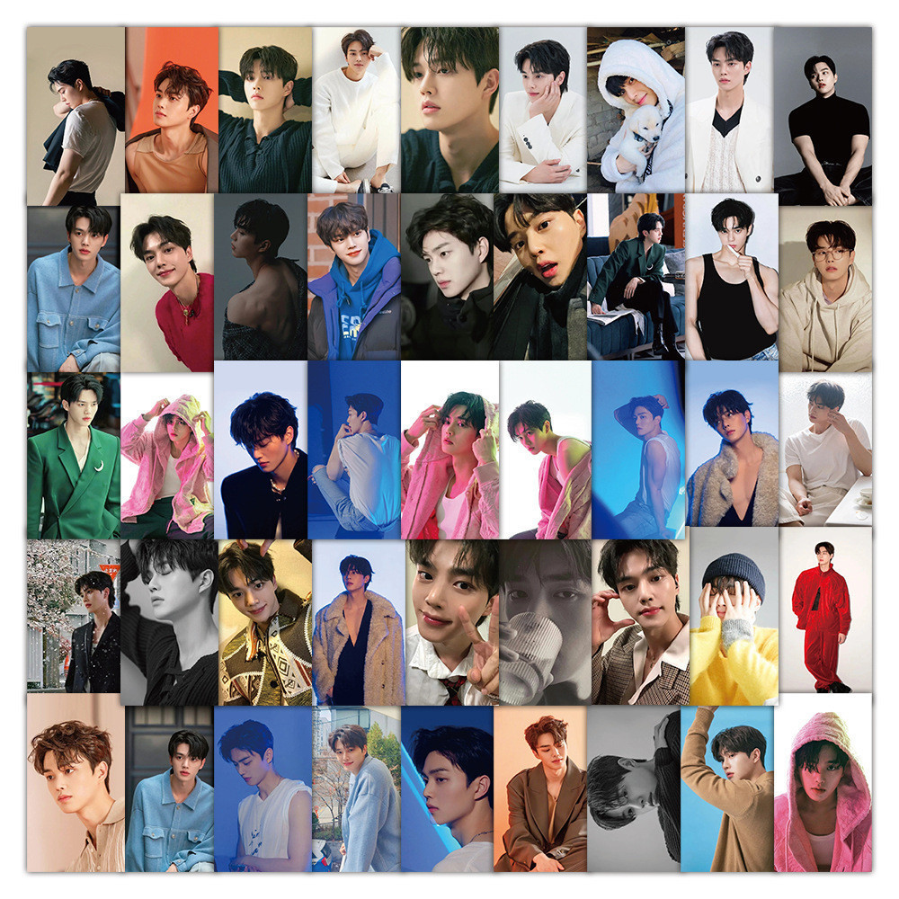 63pcs Song Kang Photo Stickers Korean Actors Oppa Photocards My Demon ...