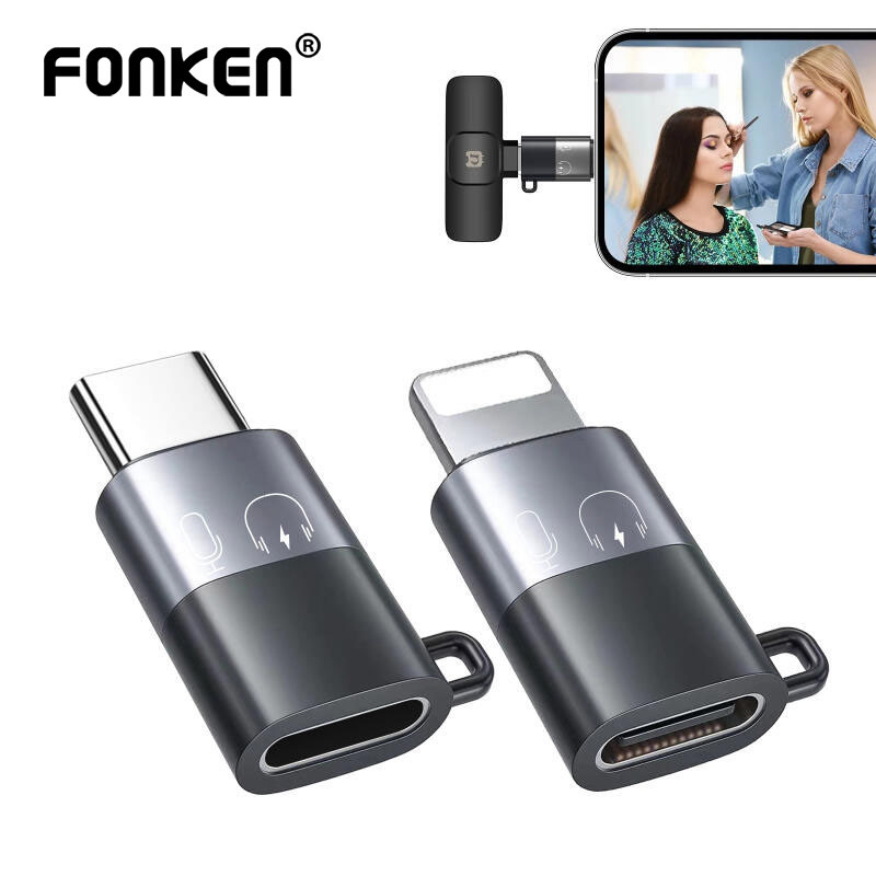 Fonken OTG Type-C to iOS Adapter Cho iOS Male Sang USB-C Female Type-C ...