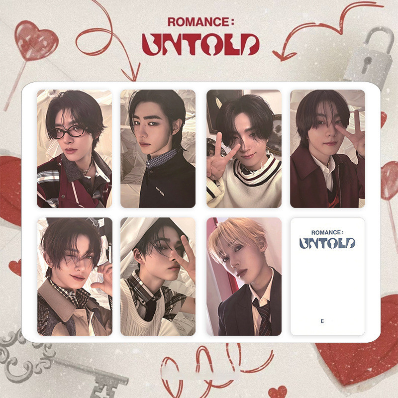 1-7pcs EN ROMANCE UNTOLD Lomo Card MANIFESTO: DAY 1 Photocards ...