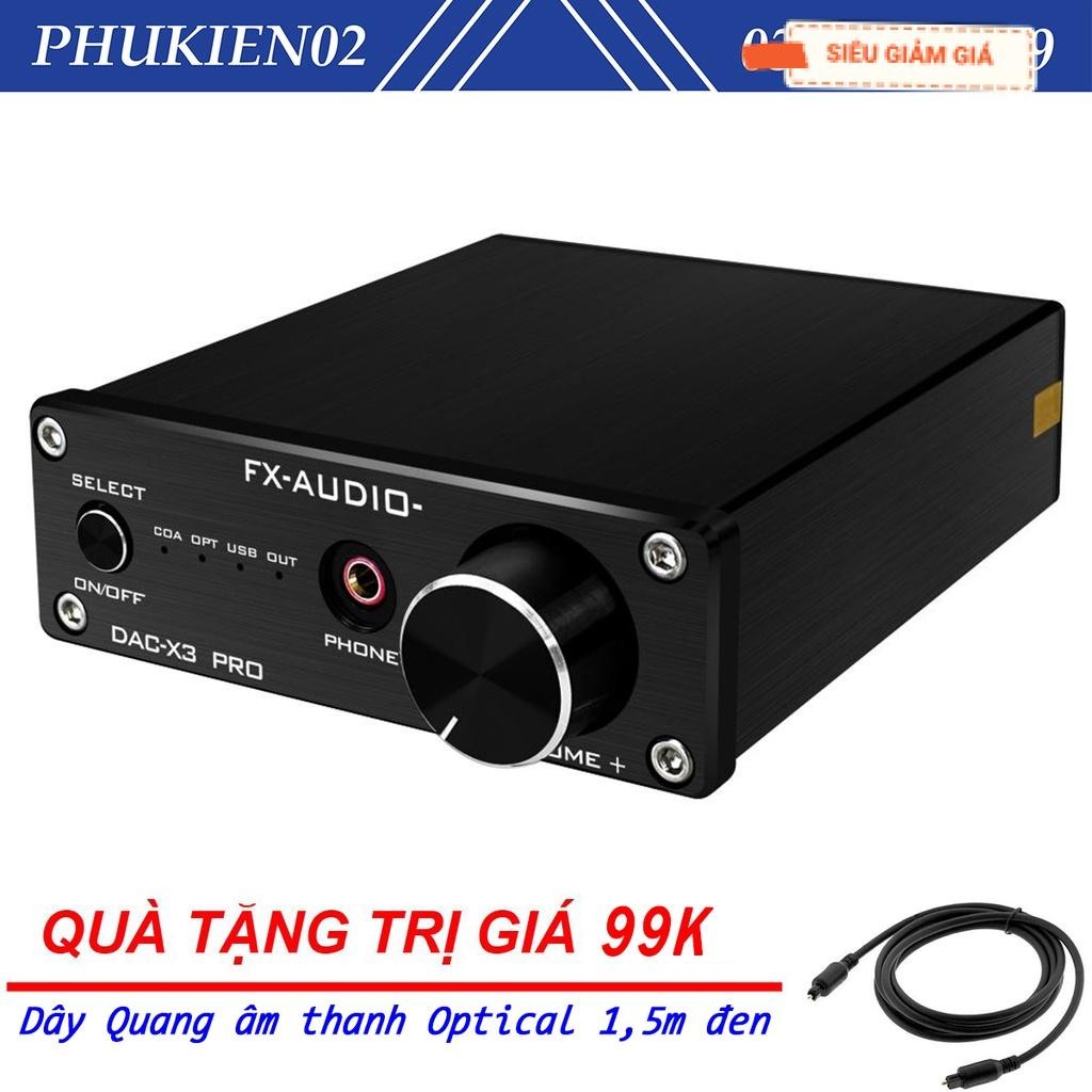 (Quà tặng 99k) Bộ Giải Mã Âm Thanh DAC FX-Audio X3 Pro - Hàng Chính ...