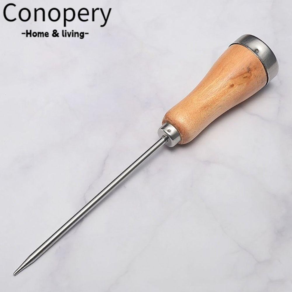 Conopery Ice Pick, Ice Breaking Sharp Ice Cone, Tay cầm bằng gỗ bền bỉ ...