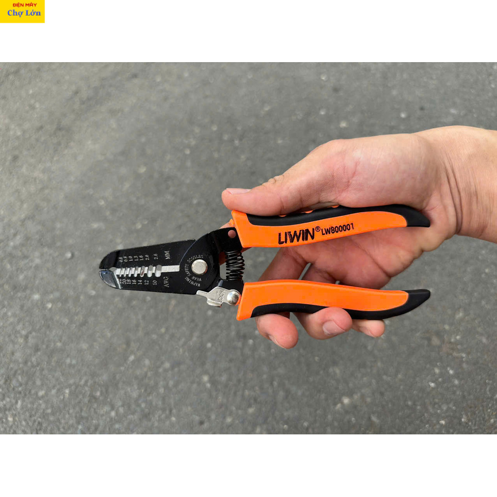 Kìm tuốt dây điện LIWIN Nhật 165mm điện máy chợ lớn | Shopee Việt Nam