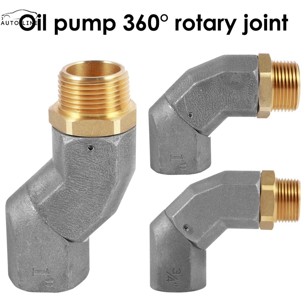 Ống Nhiên Liệu Xoay 3 / 4 Inch NPT 360 Xoay Nhiên Liệu Chuyển Ống Xoay Hợp Kim Kẽm Ống Nhiên ...