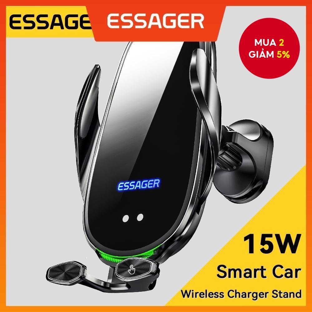 Essager Qi 15W Sạc Không Dây Giá Đỡ Điện Thoại Ô Tô Trong Ô Tô Lỗ Thông ...
